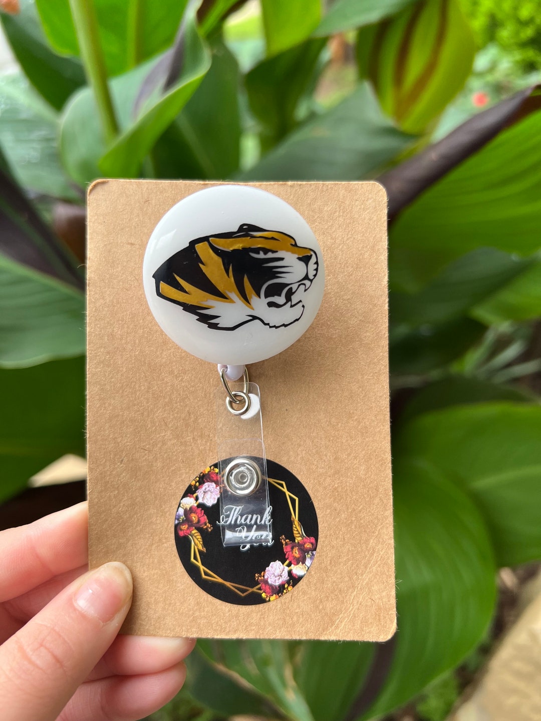Missouri Tigers Badge Reel - Etsy