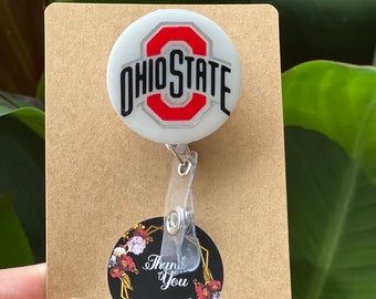 Ohio State Buckeyes Badge Reel - Etsy