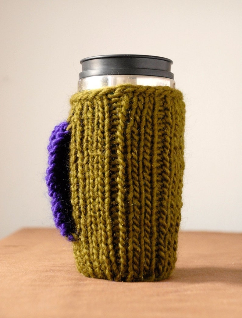 PATTERN Mug Cozy Digital Download PDF Knitting Pattern Hand Warmer Tea ...