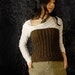 PATTERN - Knitting Pattern for Women - Digital Download - Knit Ribbed ...