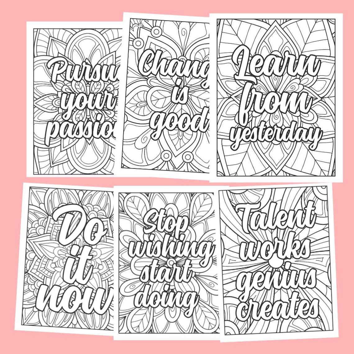 Positive Affirmation Coloring Book for Self-love & Confidence ...
