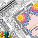 Positive Affirmation Coloring Book for Selfcare Mental Health Digital ...