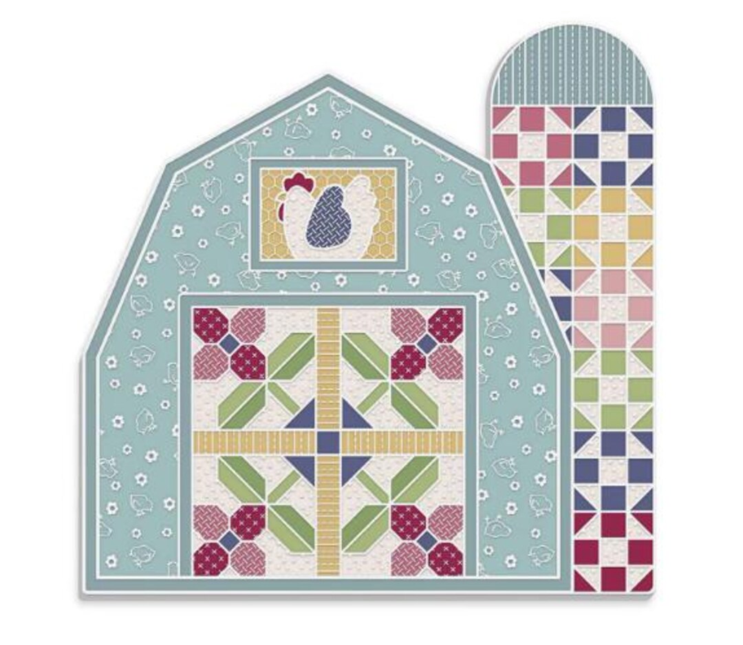 Lori Holt Farmer's Daughter Barn Scissor Minder | Lori Holt | Cross ...