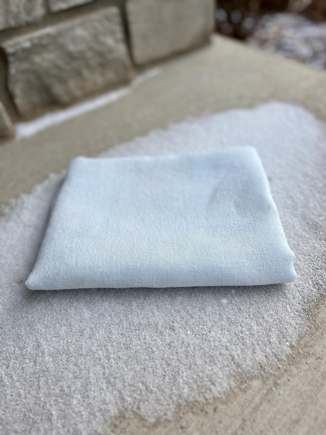 Snowbird Sky | Hand-dyed Linen | 32, 36, 40 Count | Soft Blue ...