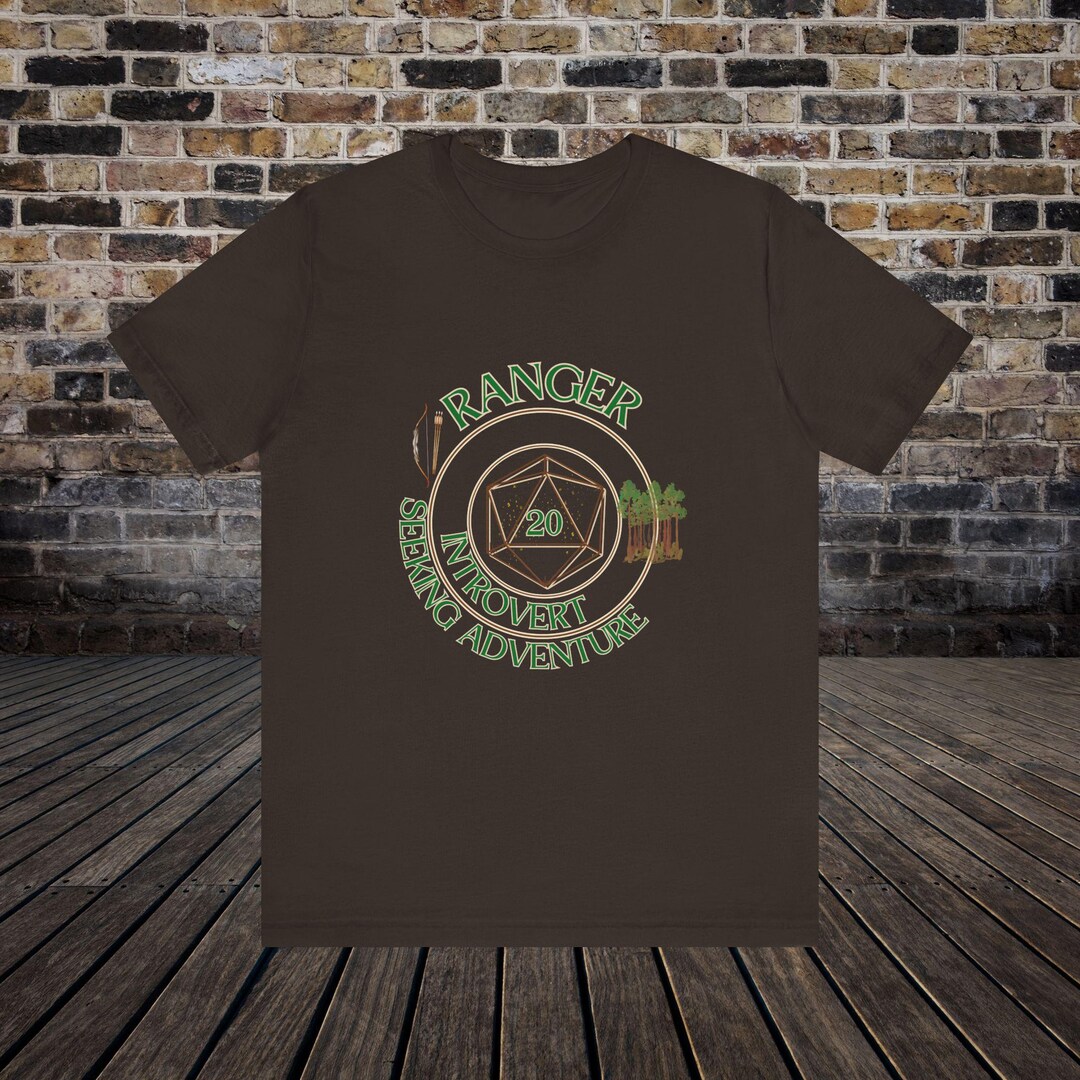 Ranger D20 Pathfinder 20-sided Dice Dnd Shirt Rpg T-shirt Tee Shirt ...
