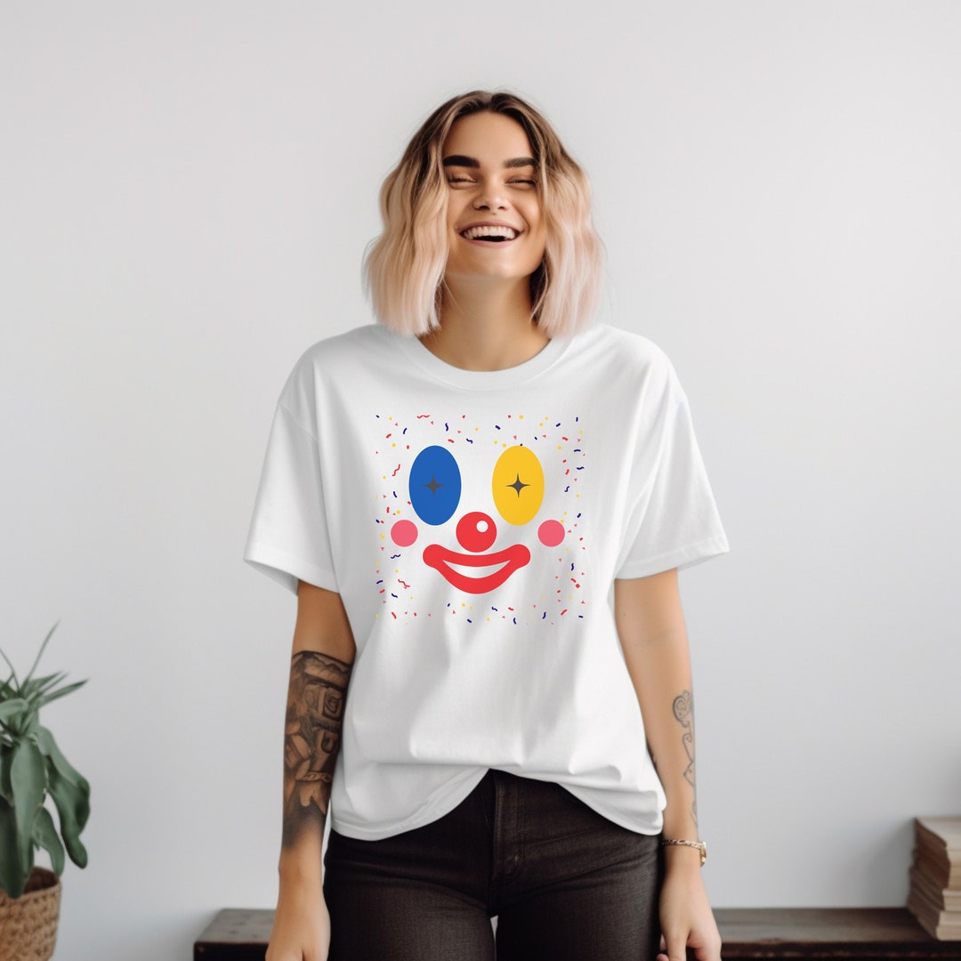 Clowncore Shirt Kidcore Aesthetic Clown Aesthetic Kidcore Clothing ...