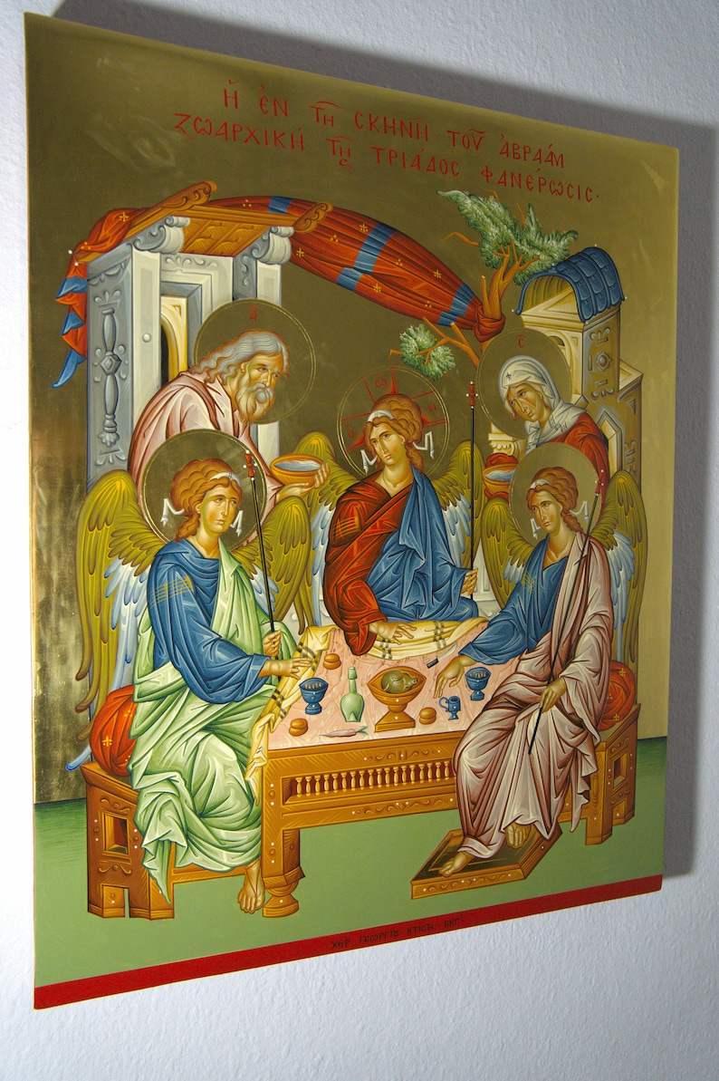 The Hospitality of Abraham (the Holy Trinity) - Etsy