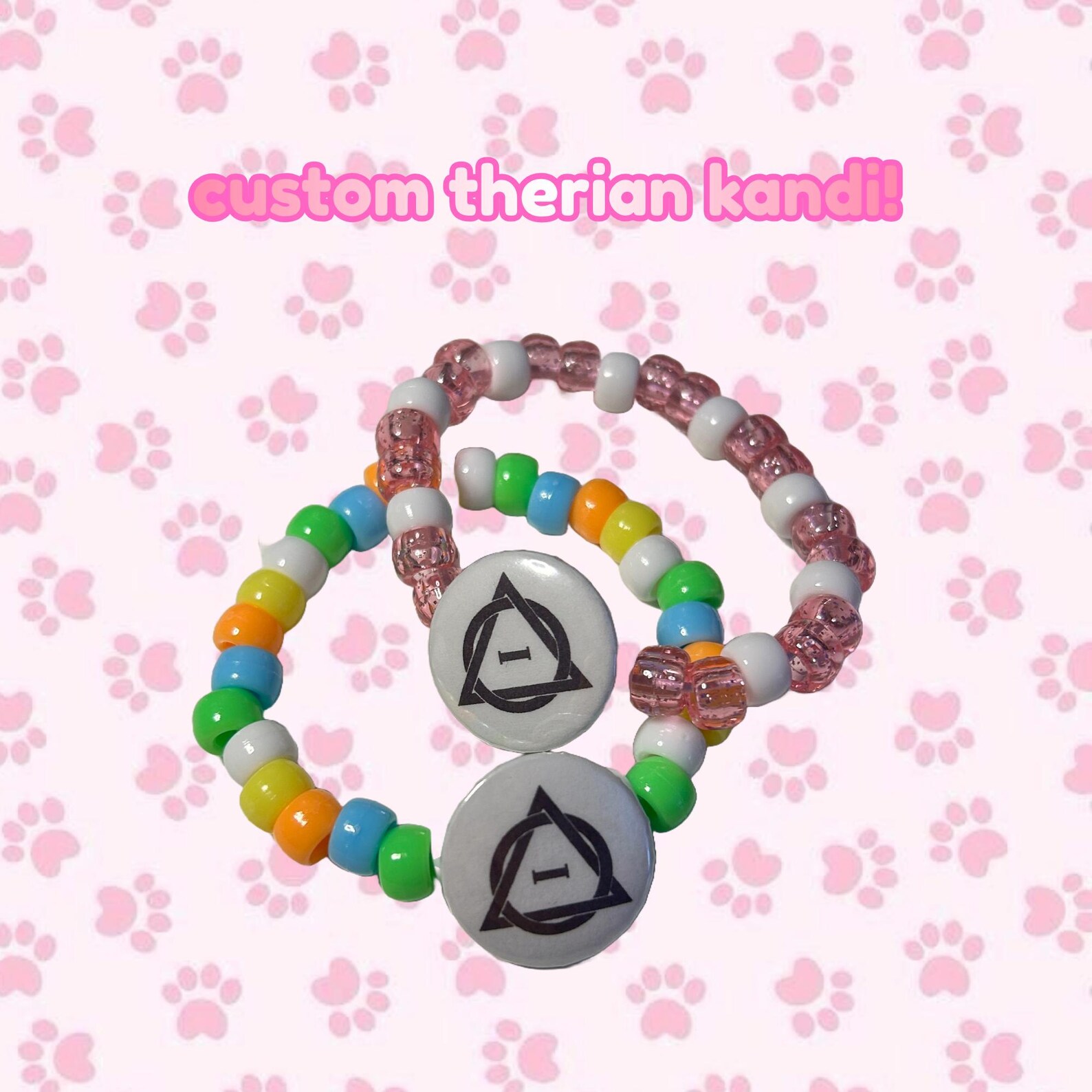 Custom Therian Symbol Kandi Singles! - Etsy