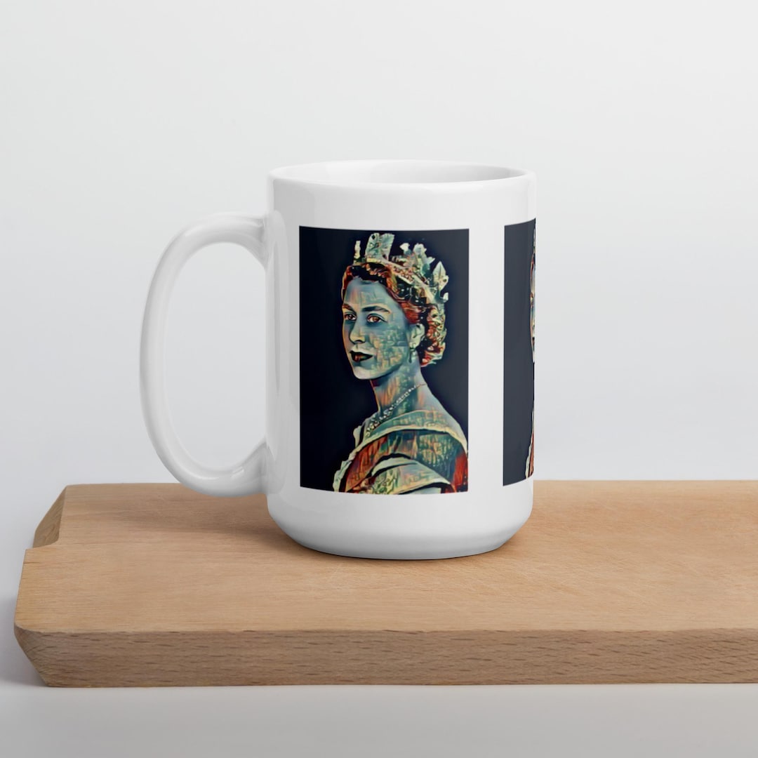Queen Elizabeth II Mug: British Royal Family Decor - Etsy