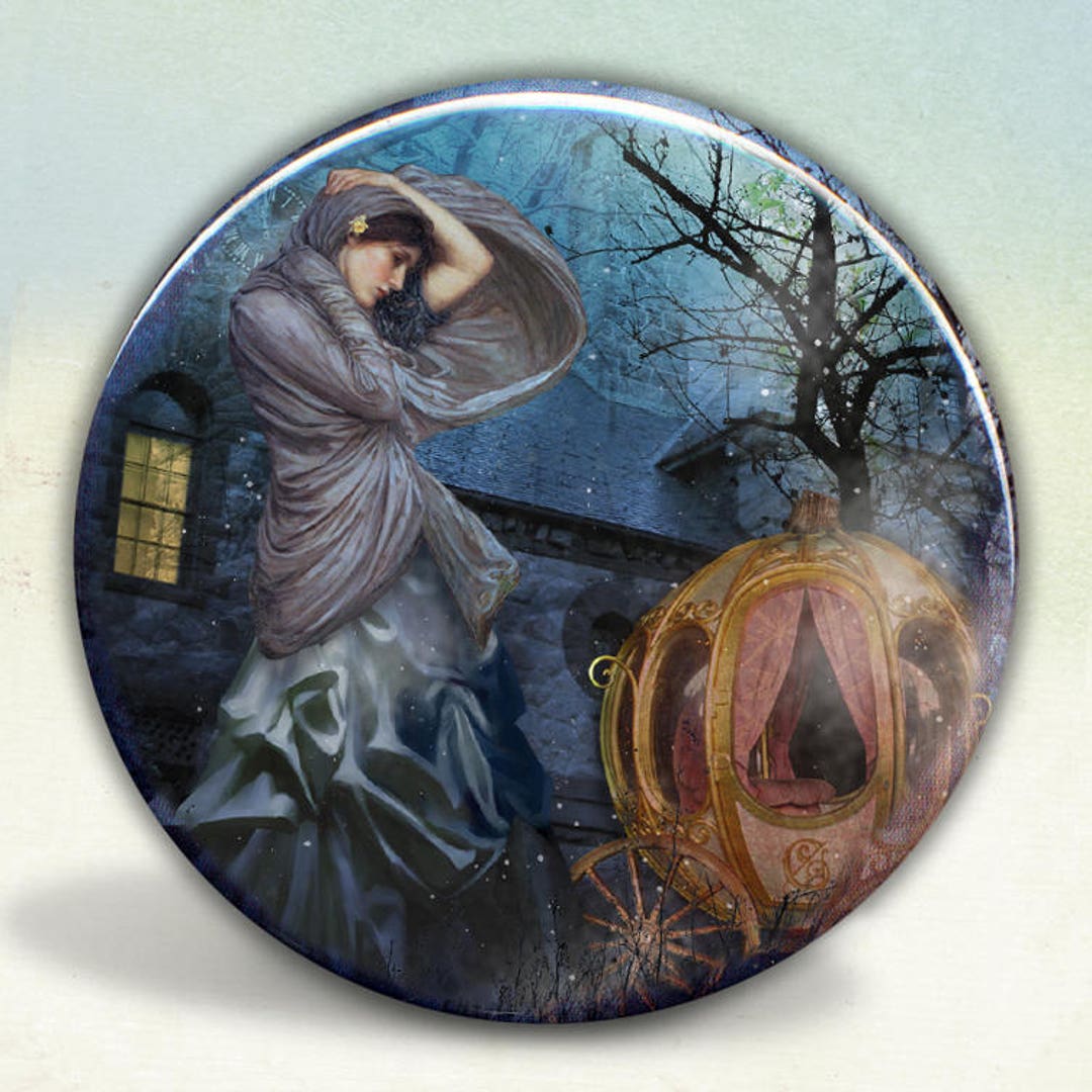 Cinderella Fairy Tale Pocket Mirror Tartx - Etsy