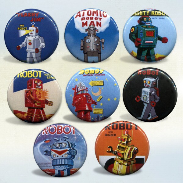 Retro Fridge Magnets - Etsy