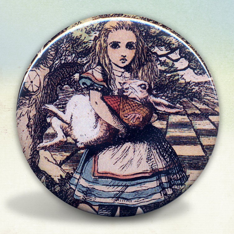 Alice Holding the Rabbit tartx | Etsy