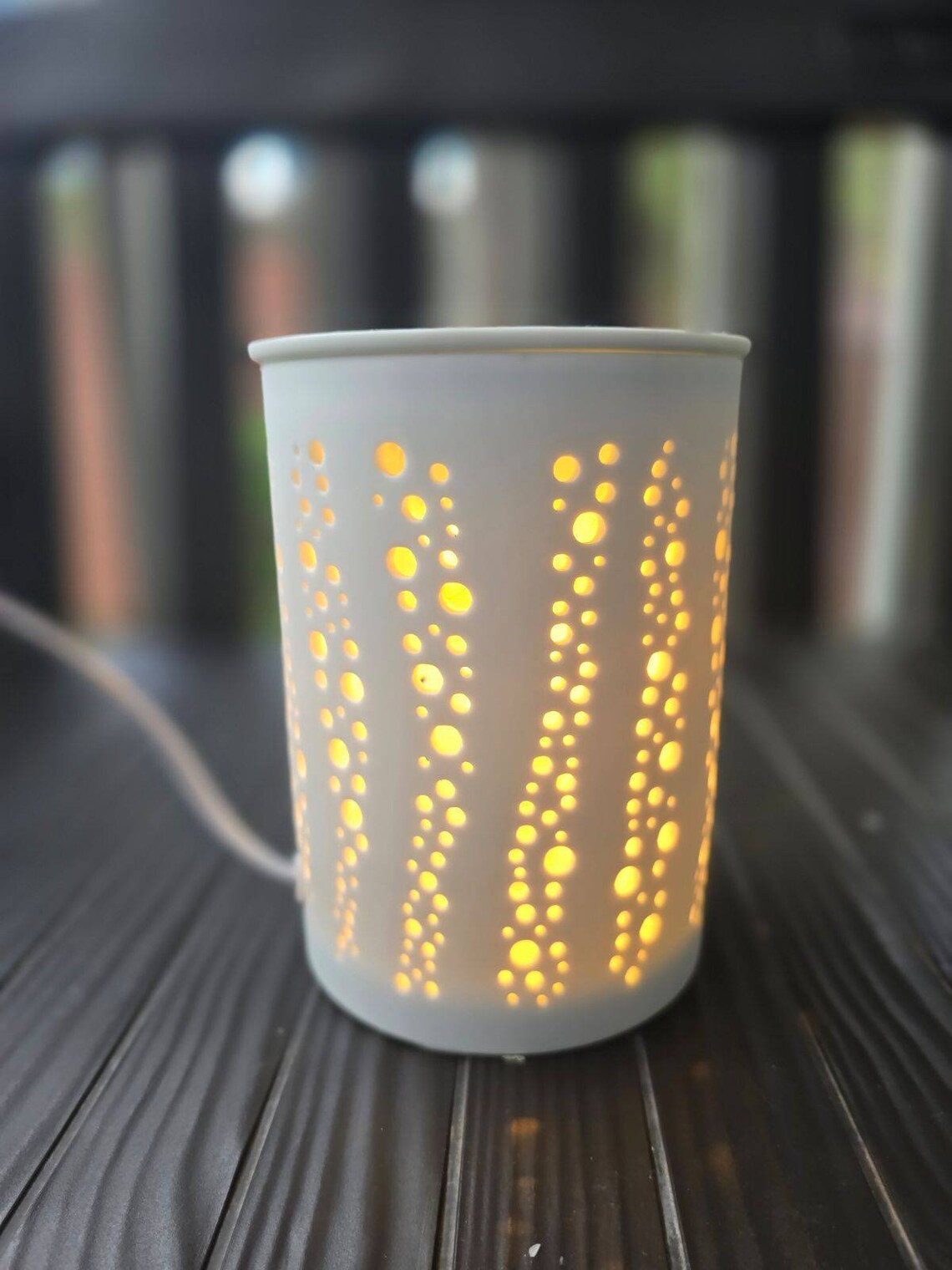 Ceramic Warmer Lamp With Automatic Shut-off Timer - Elegant and ...