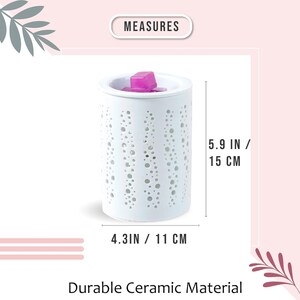 Ceramic Warmer Lamp With Automatic Shut-off Timer - Elegant and ...