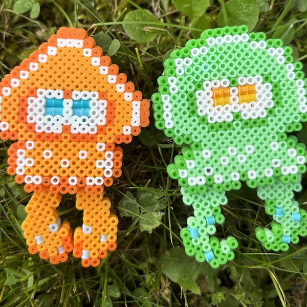 Squid Perler Beads - Etsy