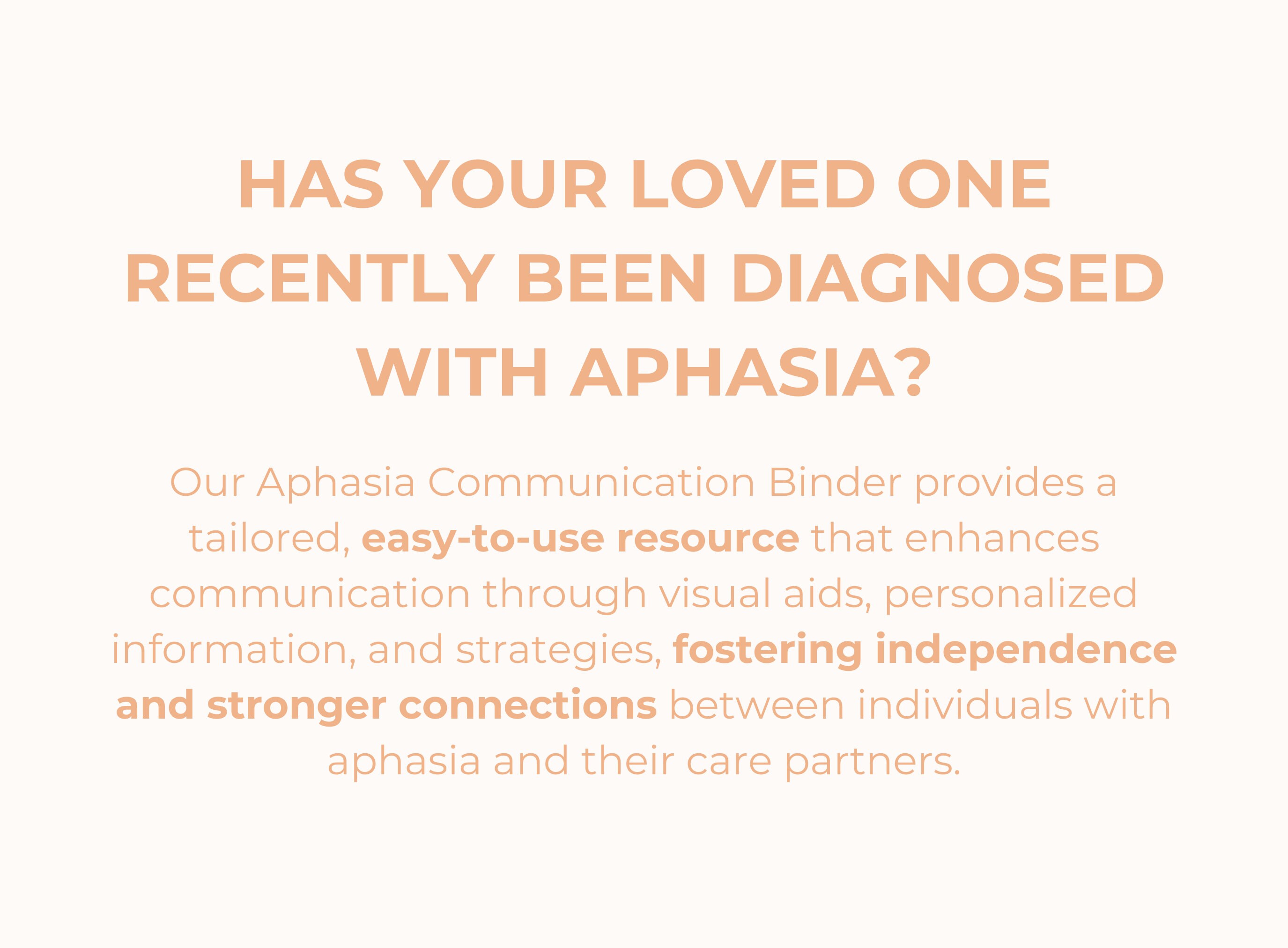 Communication Binder Template || Aphasia, Stroke Survivor, Digital ...