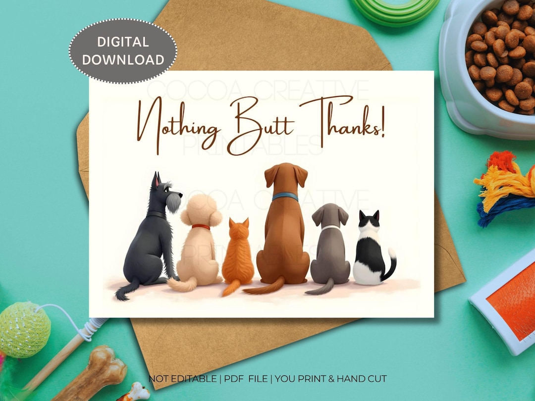 Veterinarian Thank You | Vet Staff Thank You Card | Vet Tech Thank You ...