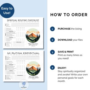 JW Spiritual Routine Checklist | JW Organizer | Spiritual Routine ...