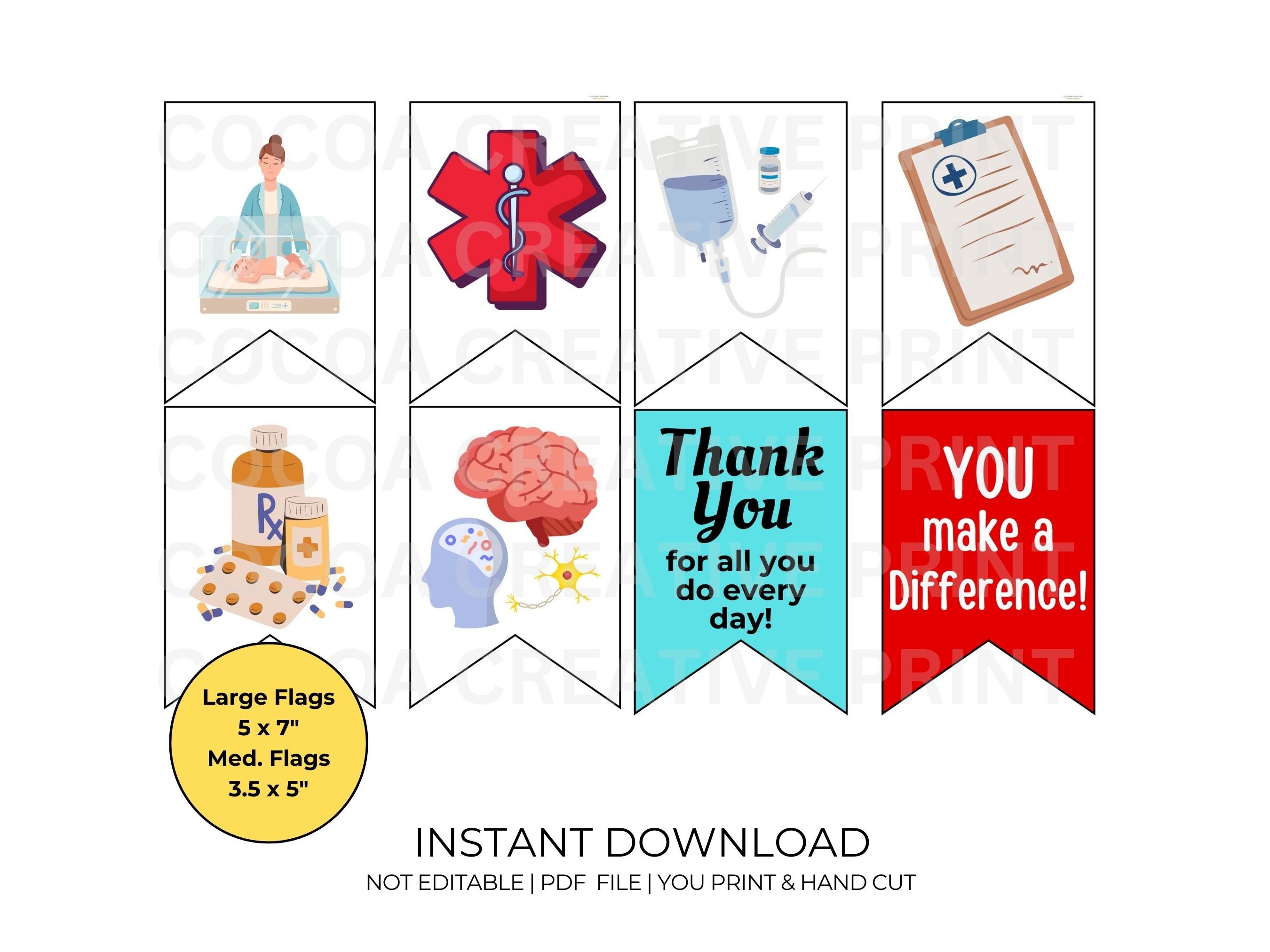 Happy Nurses Week Banner Nurses Week Banner Printable Nurse Week ...