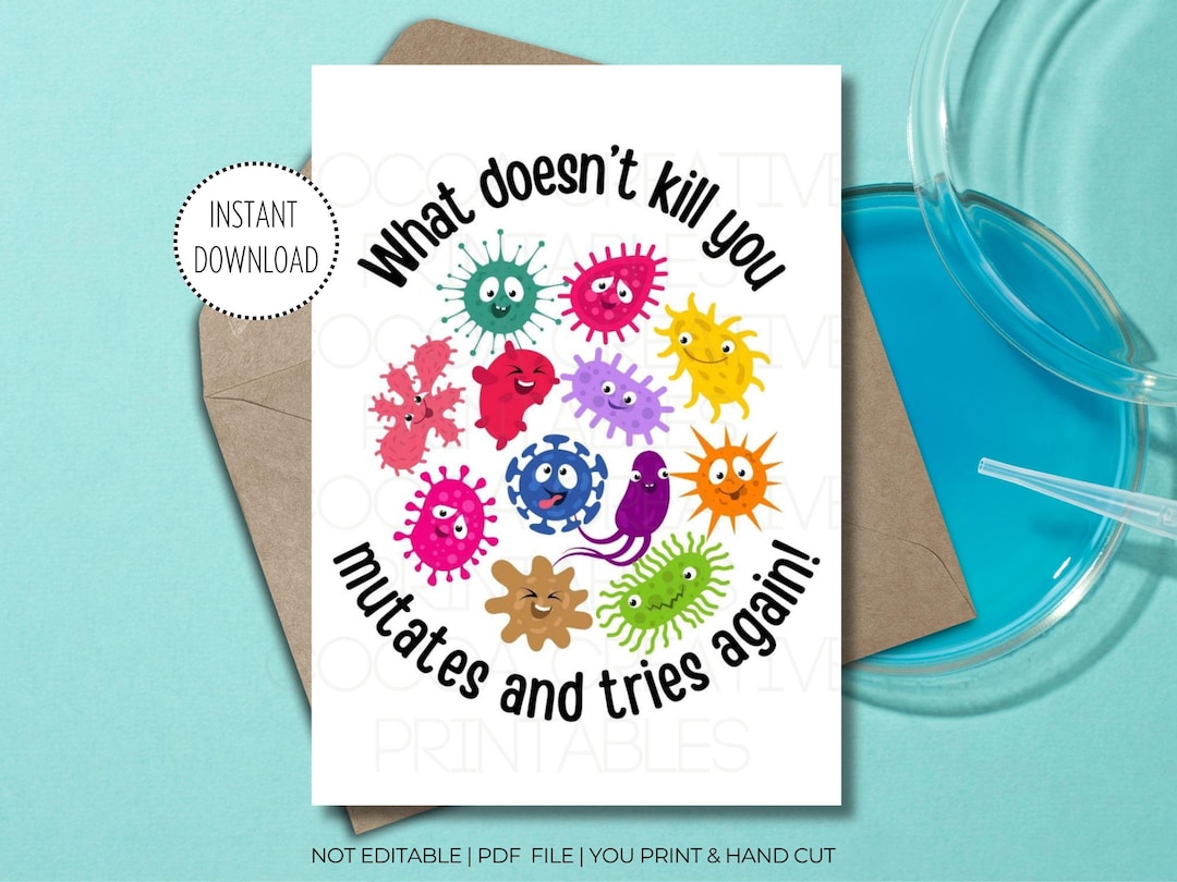 Lab Tech Card | Microbiology Card | Microbiologist | Lab Professional ...