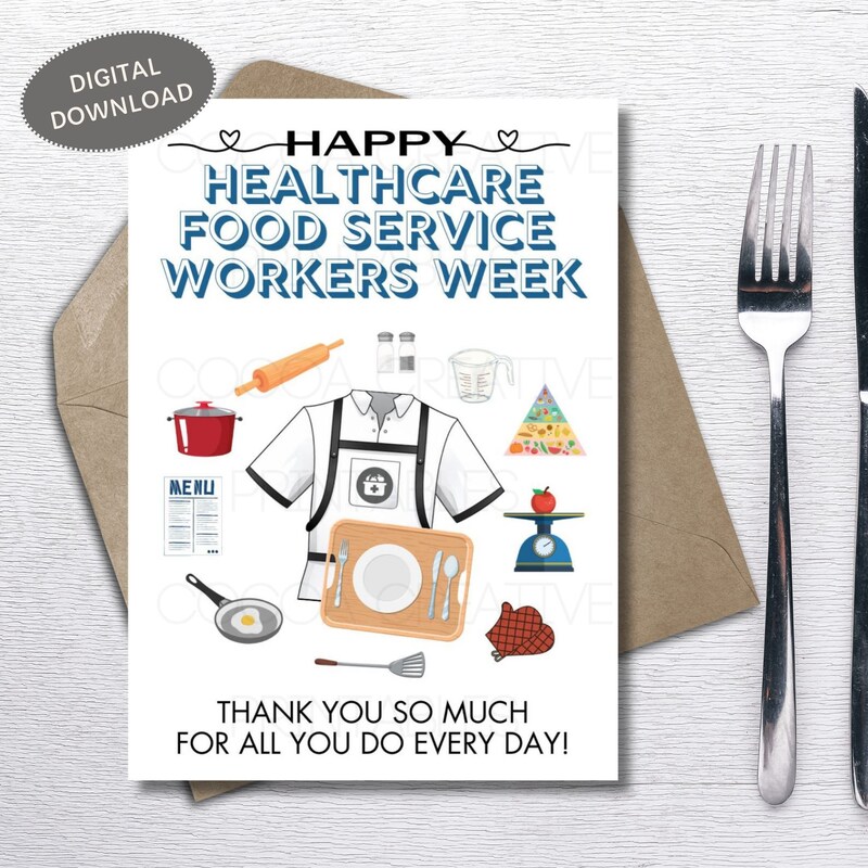 Healthcare Food Service Week - Etsy