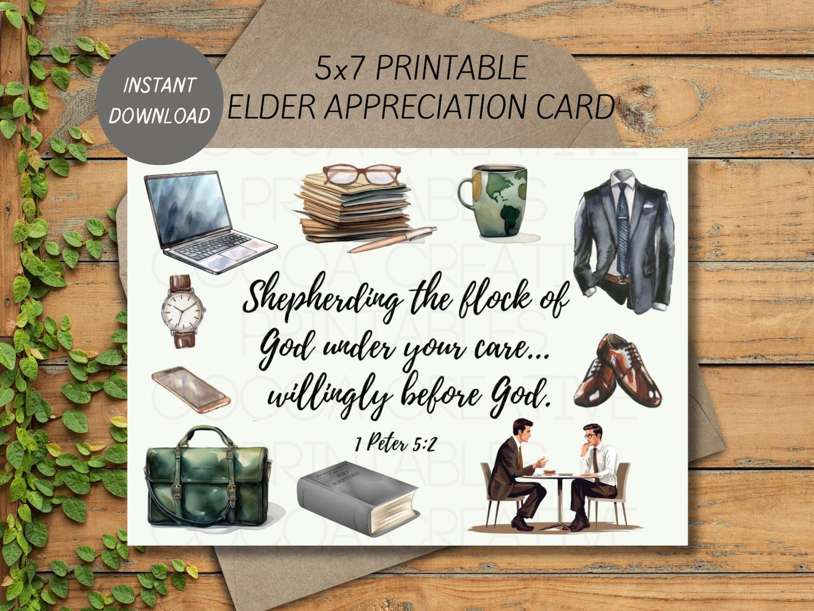 JW Elder Appreciation Printable Card JW Elder Thank You Card Elder ...