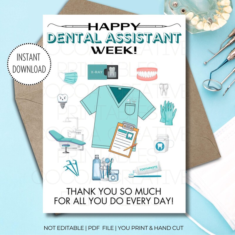 Happy Dental Assistant Week - Etsy
