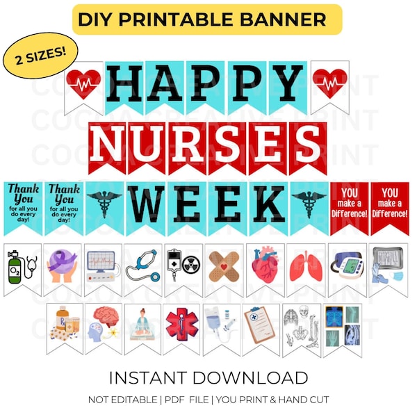 Nurse Week Decorations - Etsy