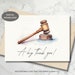 Lawyer Thank You Card | Solicitor Thank You | Legal Team Thank You Card ...