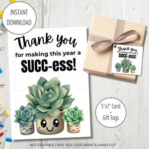 Teacher Appreciation Card Printable | Teacher Thank You 5x7 Greeting ...