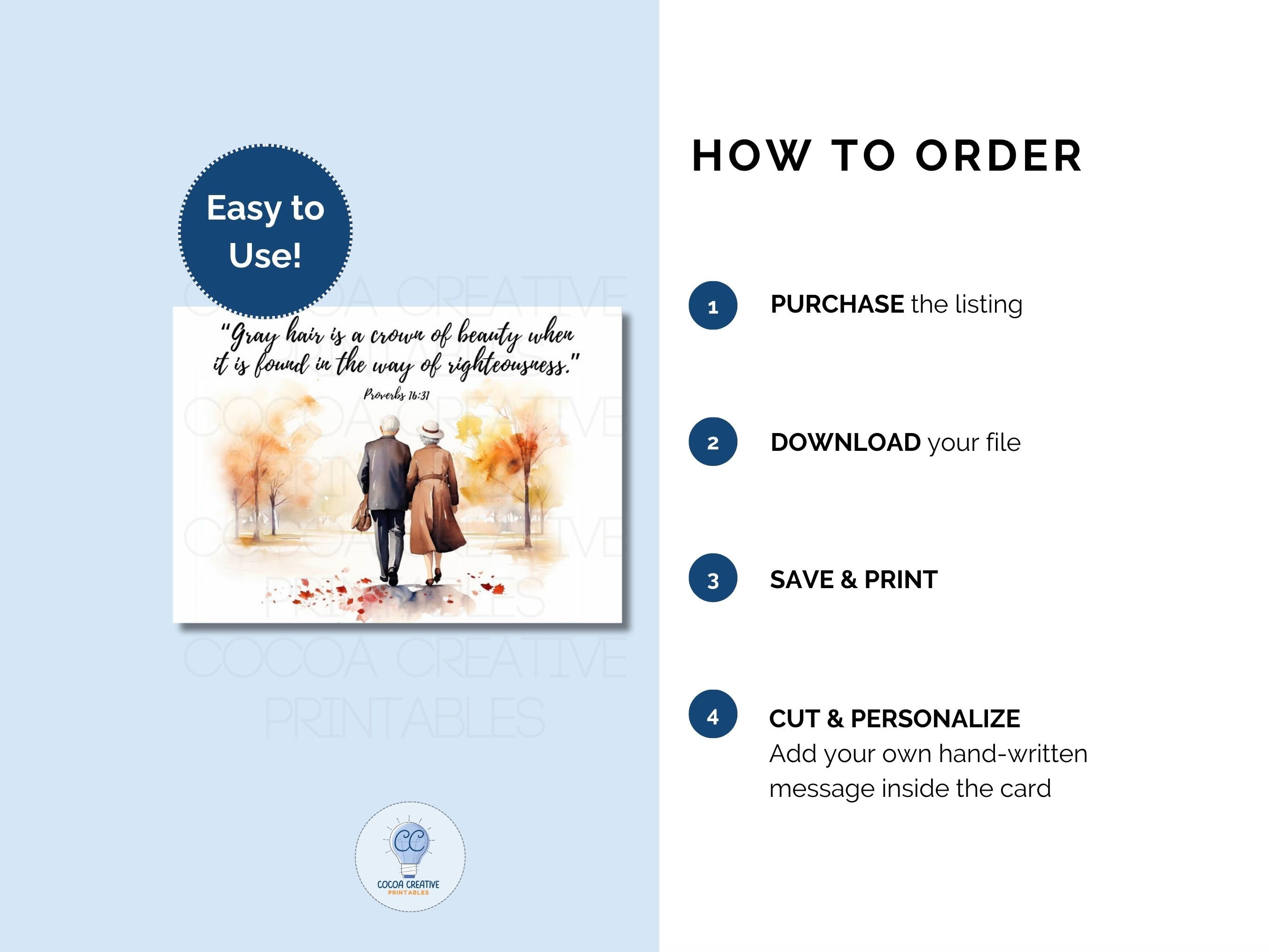 JW Printable Card for Elderly JW Thank You Card Elderly Brother ...