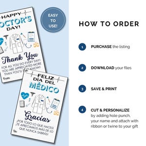Printable Doctor Appreciation Tags | Printable Doctors Day Tags ...