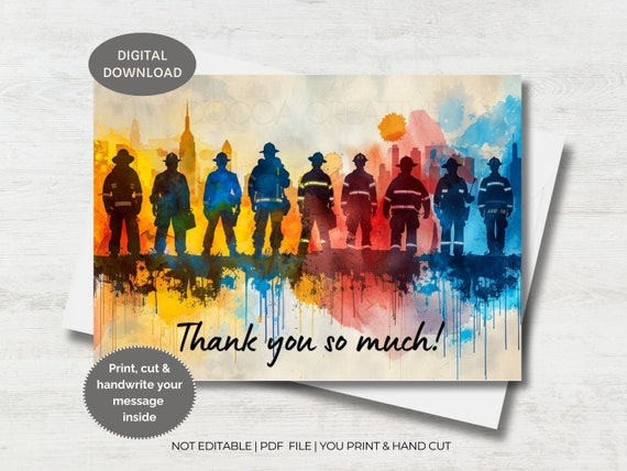 Firefighter Thank You Quotes