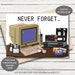 Retro Computer Card | IT Professional Thank You Card | Tech Support ...
