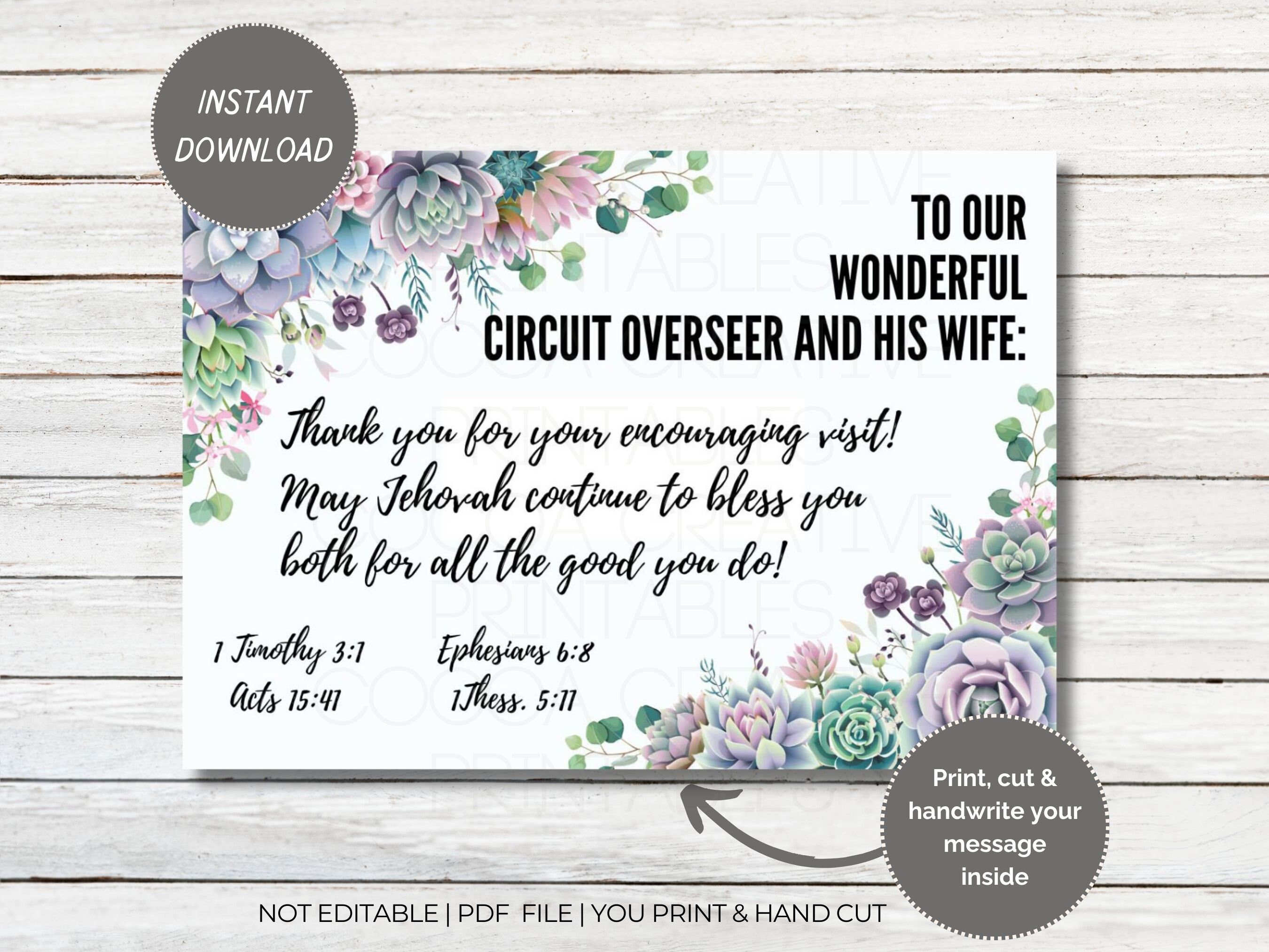 JW Circuit Overseer Thank You Card Printable Circuit Overseer ...