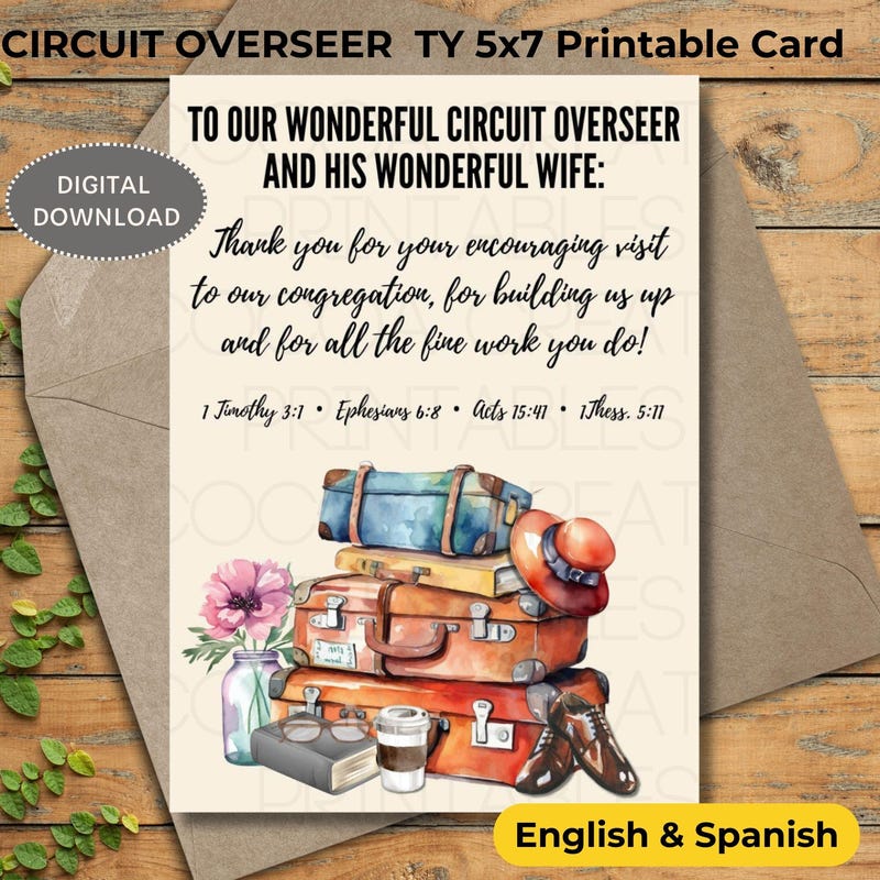 Thank You Cards Jw Printable - Etsy