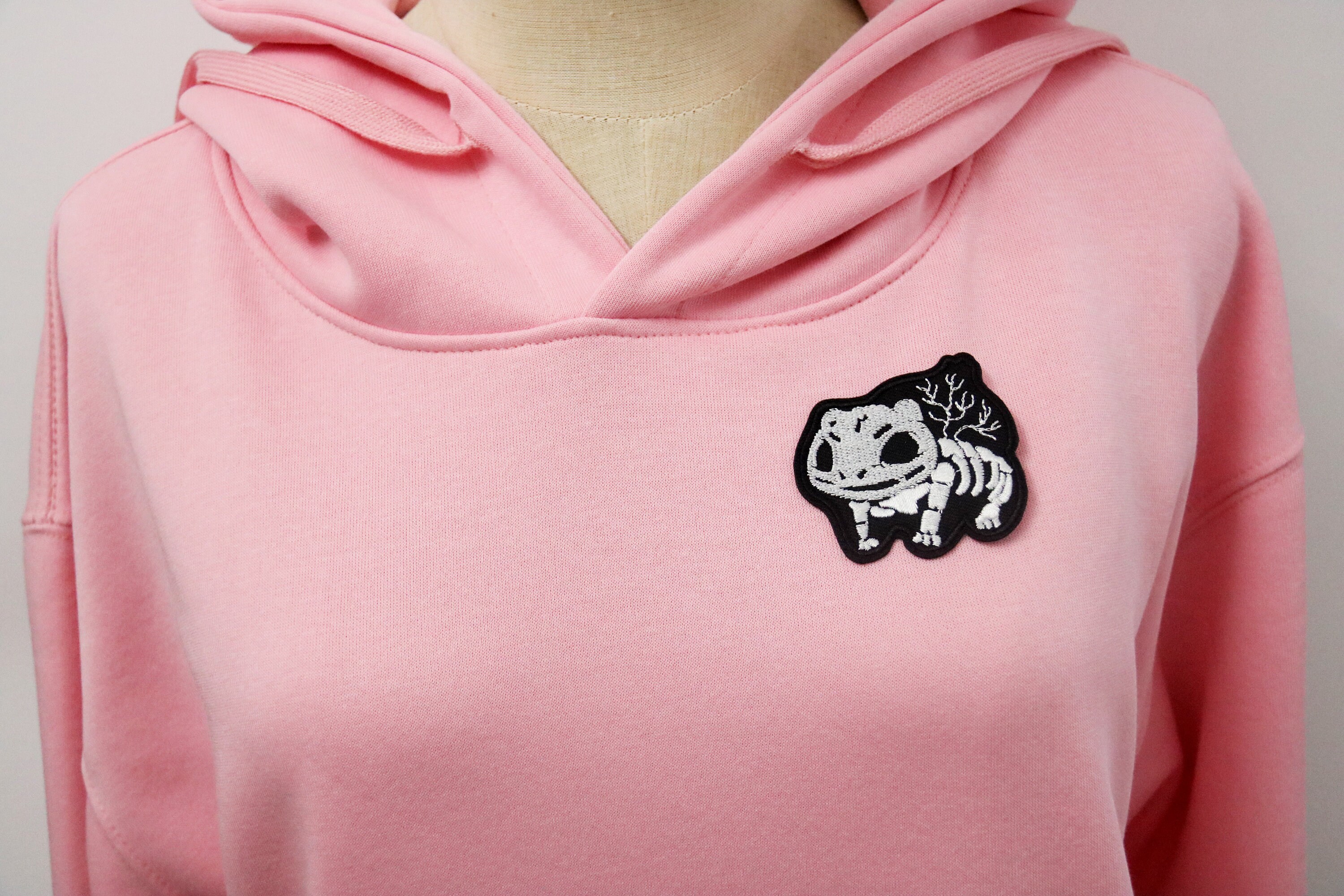 Skeleton Pokemon Patch, Iron on Patch, Embroidered Patch, Applique ...