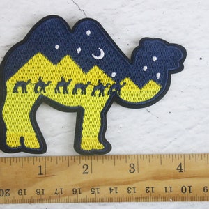 Camel Patch, Pyramid Patch, Iron on Patch, Embroidered Patch, Applique ...