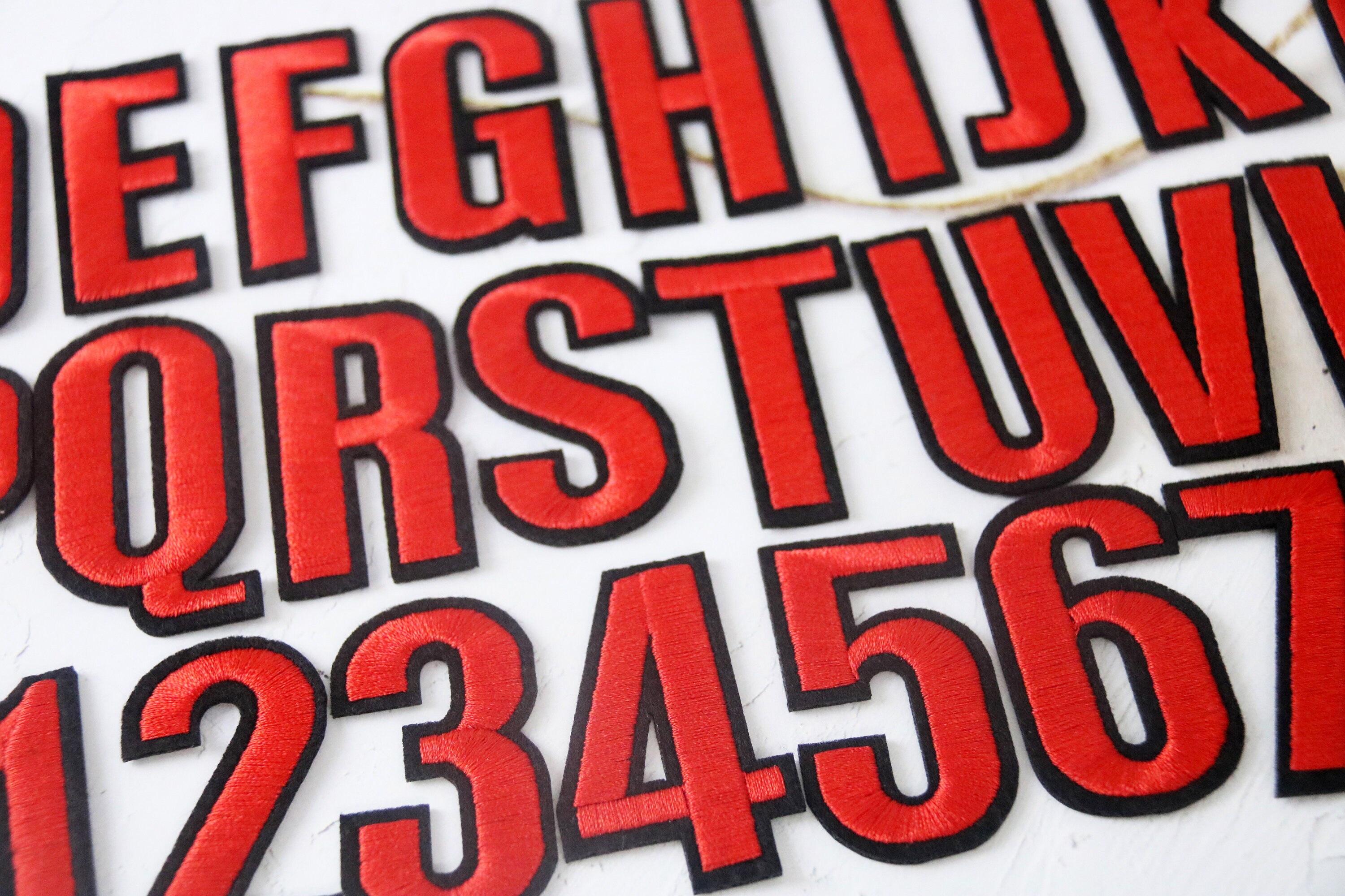 Personalized Letters Patch, Number Patch, Iron on Patch, Embroidered Patch, Alphabet Patch, Name ...