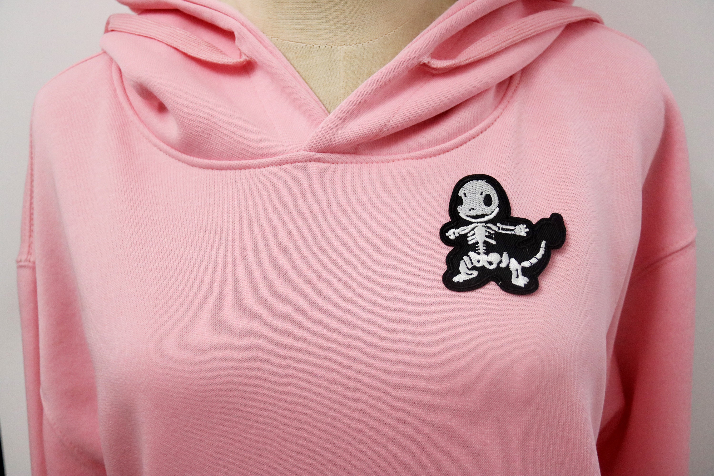 Skeleton Pokemon Patch, Iron on Patch, Embroidered Patch, Applique ...