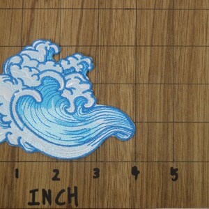 Gorgeous Sea Wave Patch, Wave Patch, Aesthetic Patch, Iron on Patch ...
