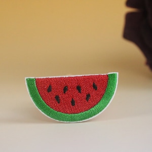 Little Tiny Watermelon Patch, Iron on Patch, Embroidered Patch ...