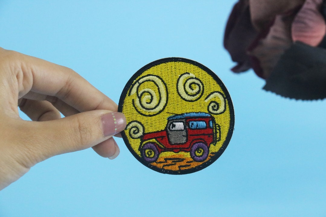 Cross Country Badge, Off-road Patch, Iron on Patch, Embroidered Patch ...