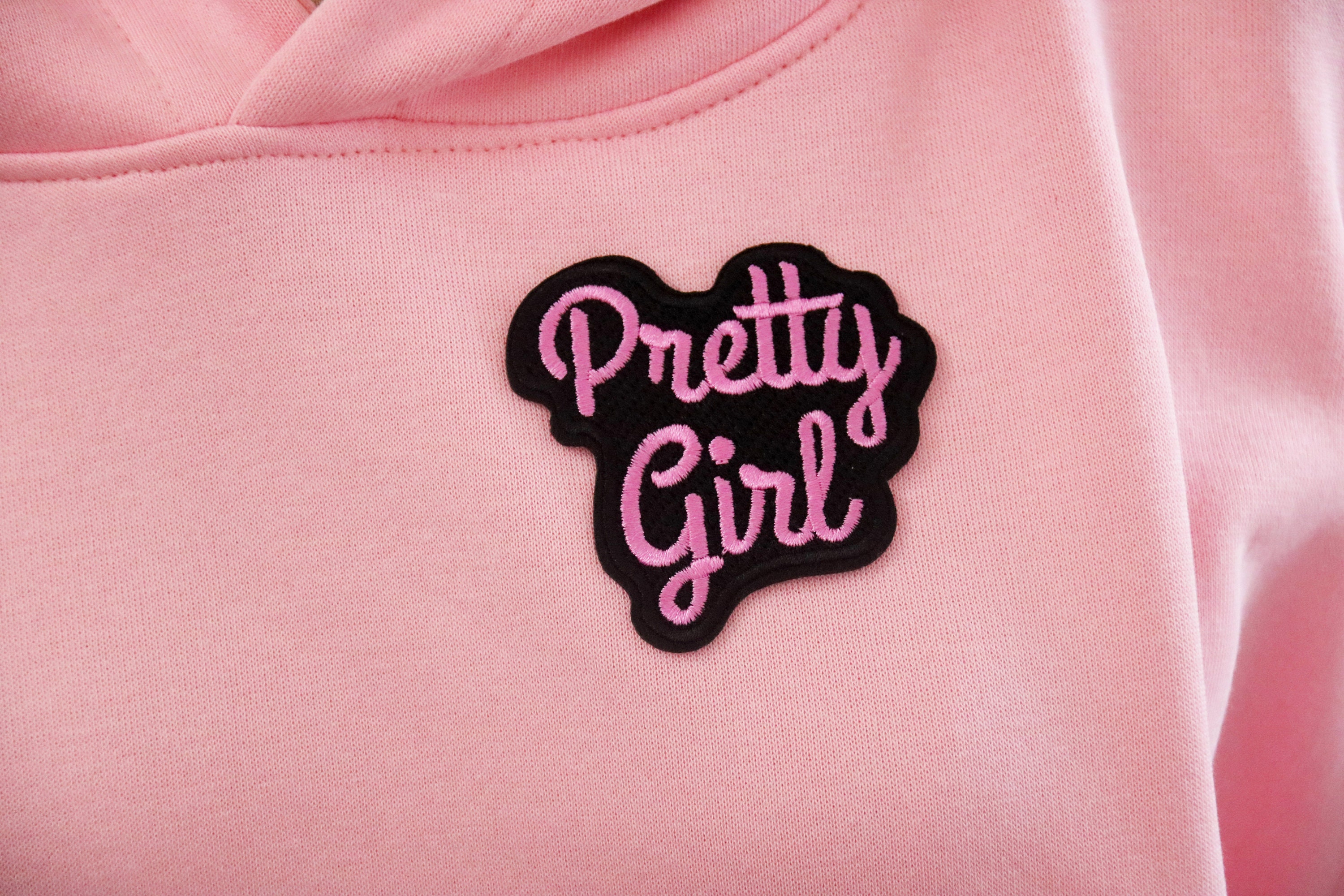 Pretty Girl Patch, Girly Patch, Iron on Patch, Embroidered Patch ...