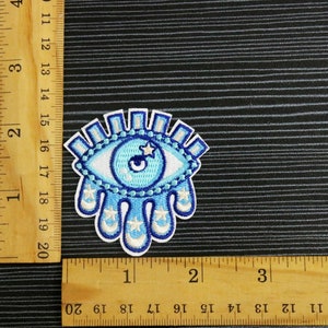 Crying Eye Patch, All-seeing Eye Patch, Iron on Patch, Embroidered ...