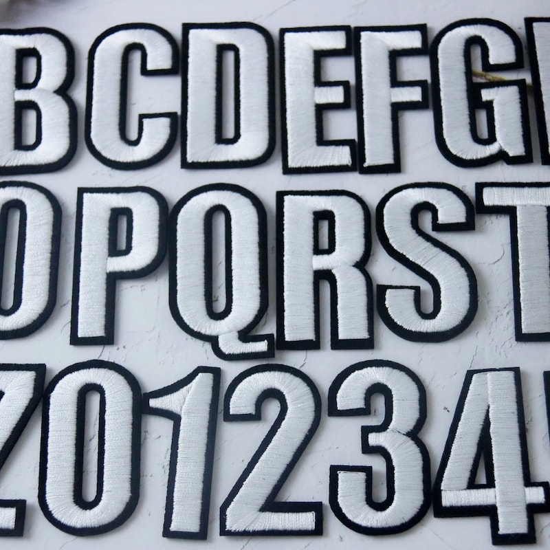 Iron on Letters - Etsy