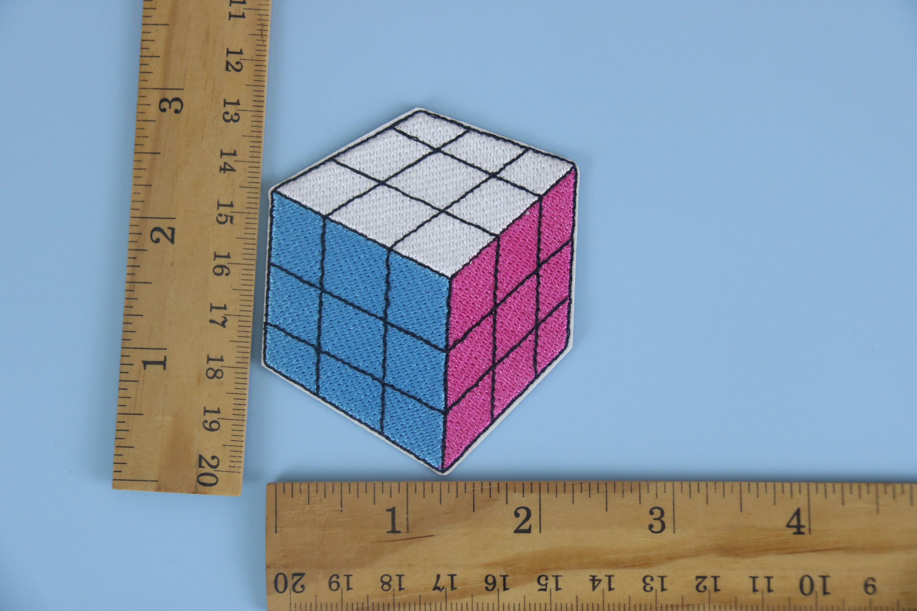 Rubik's Cube Patch, Game Patch, Iron on Patch, Embroidered Patch ...