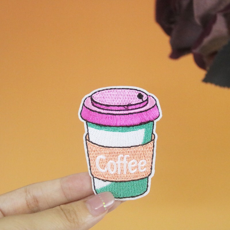 Coffee Cup Appliques - Etsy