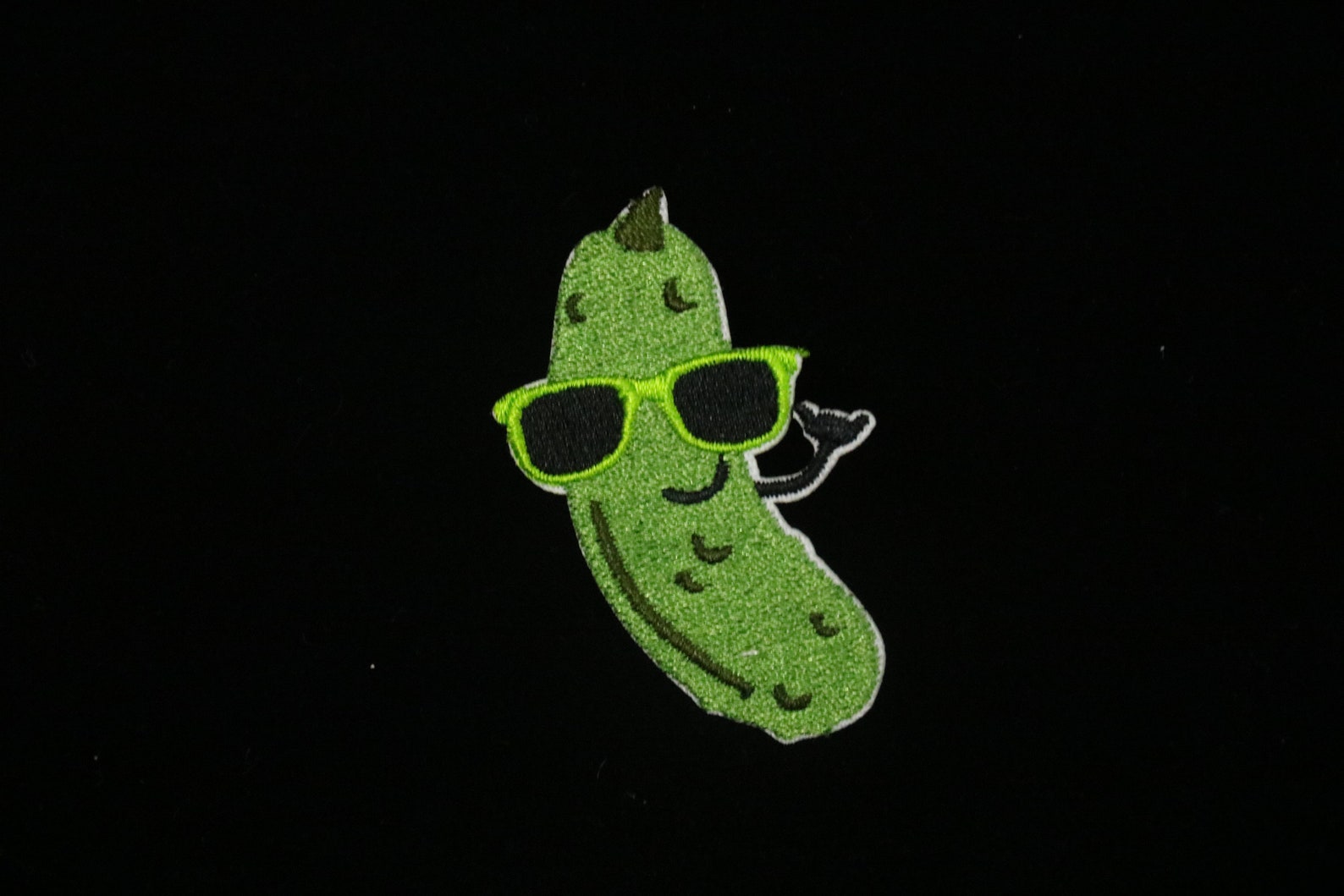Comic Cool Cucumber Patch, Iron on Patch, Embroidered Patch, Applique ...