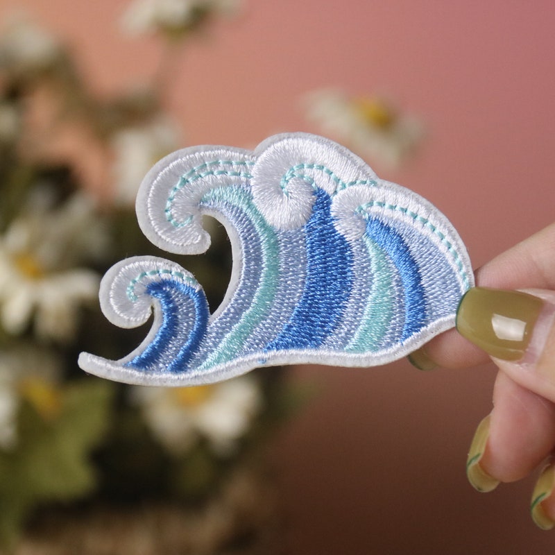 Wave Applique - Etsy